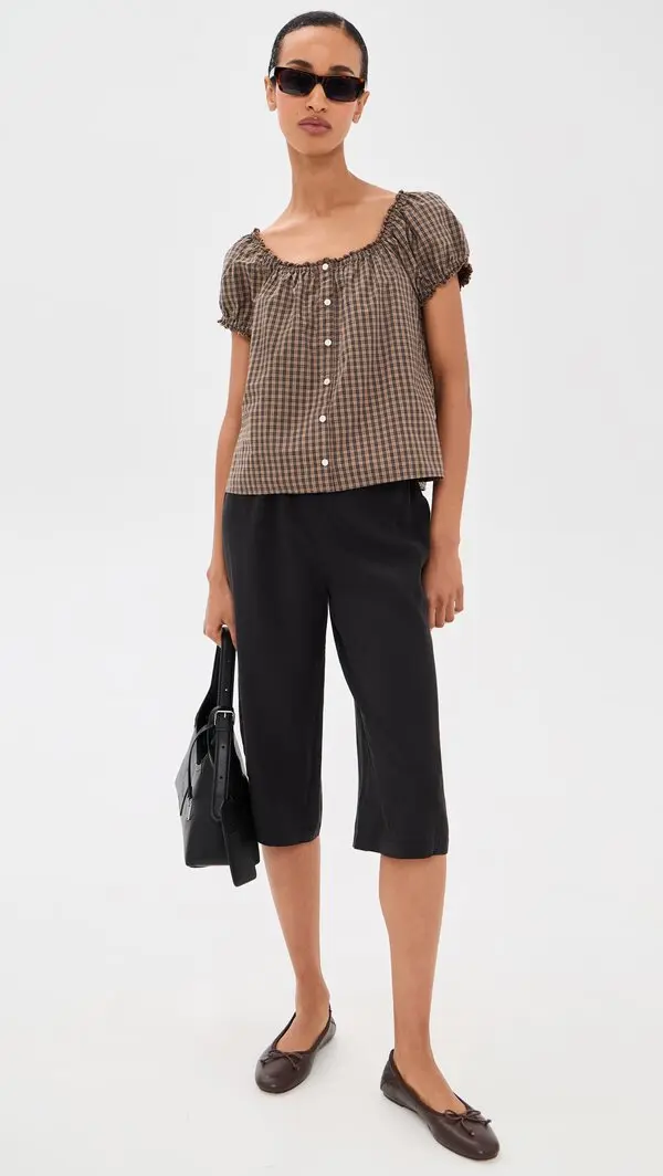 With Jéan Arden Capri Pants - Black