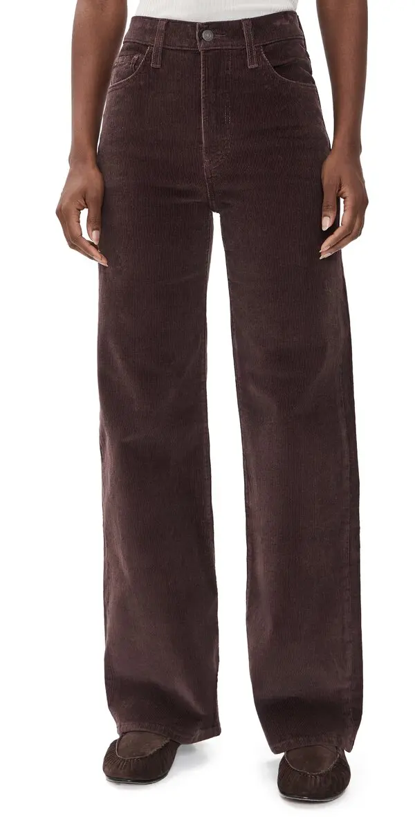 LEVI'S Ribcage Wide Leg Corduroy Jeans - Java