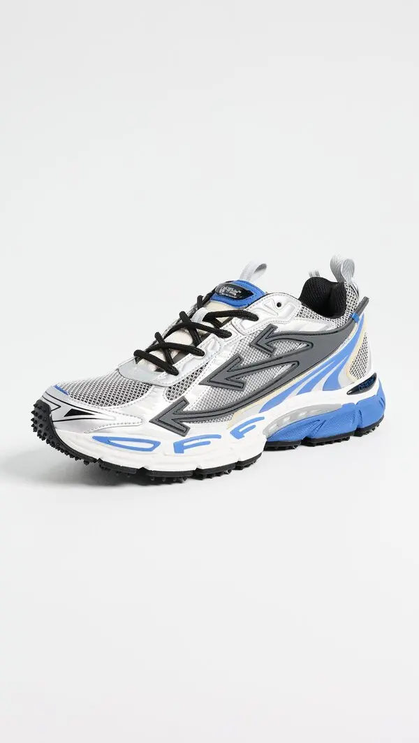 Off-White Be Right Back Sneakers - Gray/blue