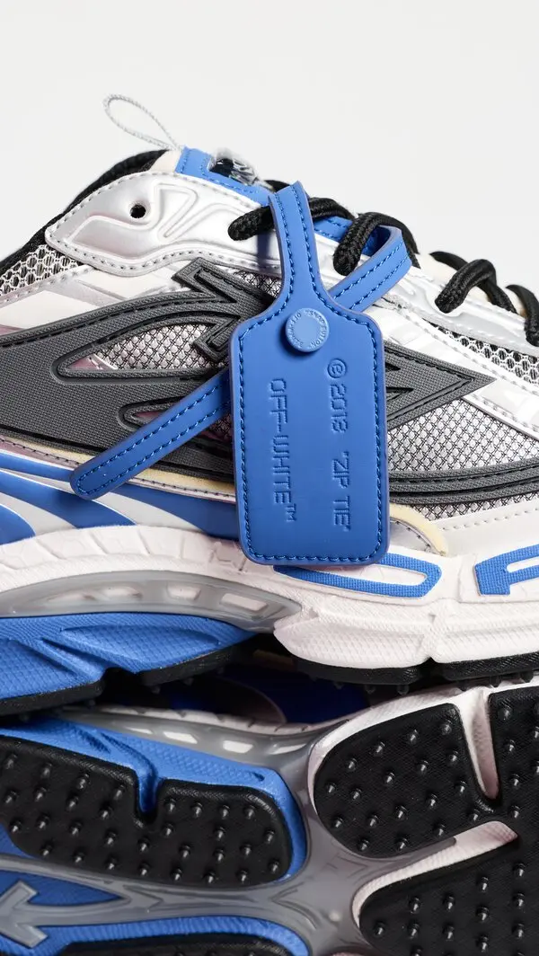 Off-White Be Right Back Sneakers - Gray/blue
