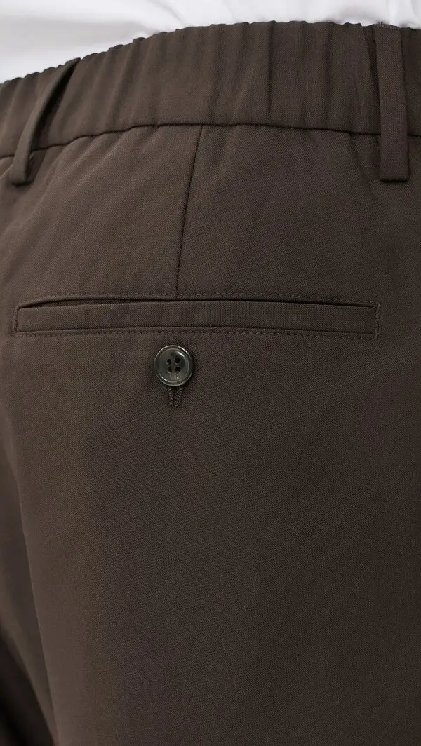 Nn07 Kay Relaxed Pleated Wool Trousers
