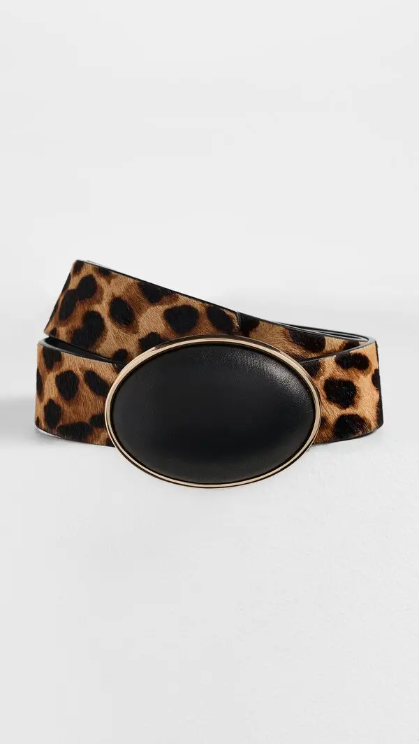 Lele Sadoughi Statement Oval Station Belt