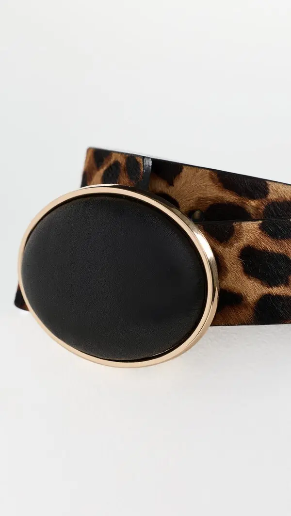 Lele Sadoughi Statement Oval Station Belt