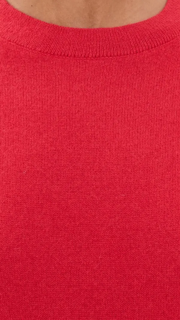 Tibi Cashmere Crew Neck Sweater