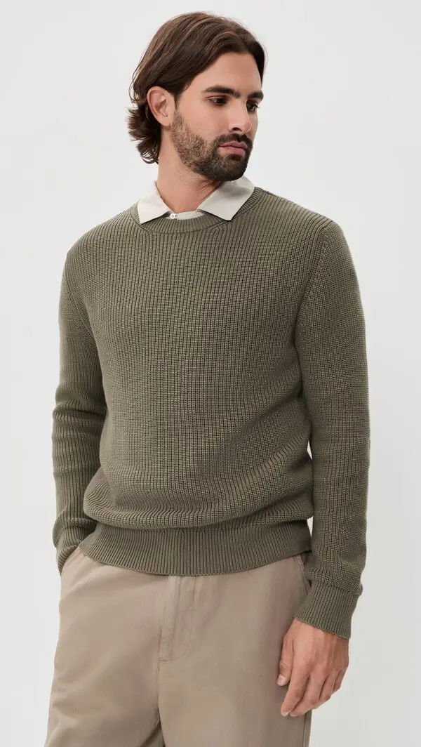 ALEX CRANE Bay Sweater - Pine