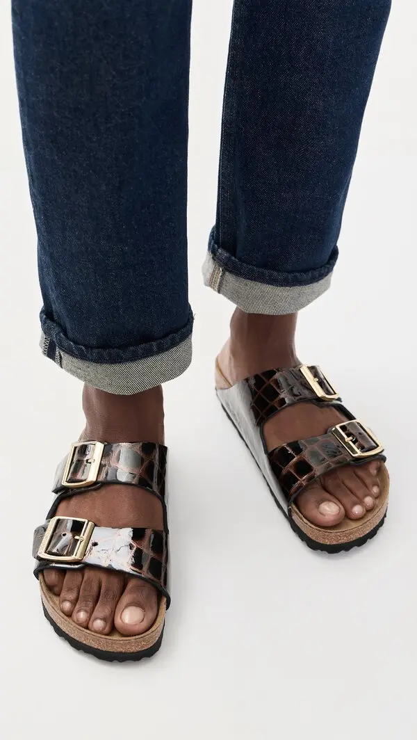 BIRKENSTOCK Arizona Embossed Sandals