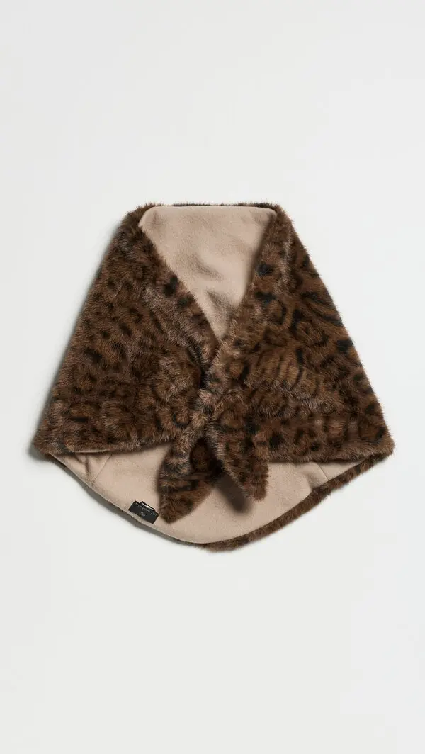 Lele Sadoughi Faux Fur Bonnet Scarf