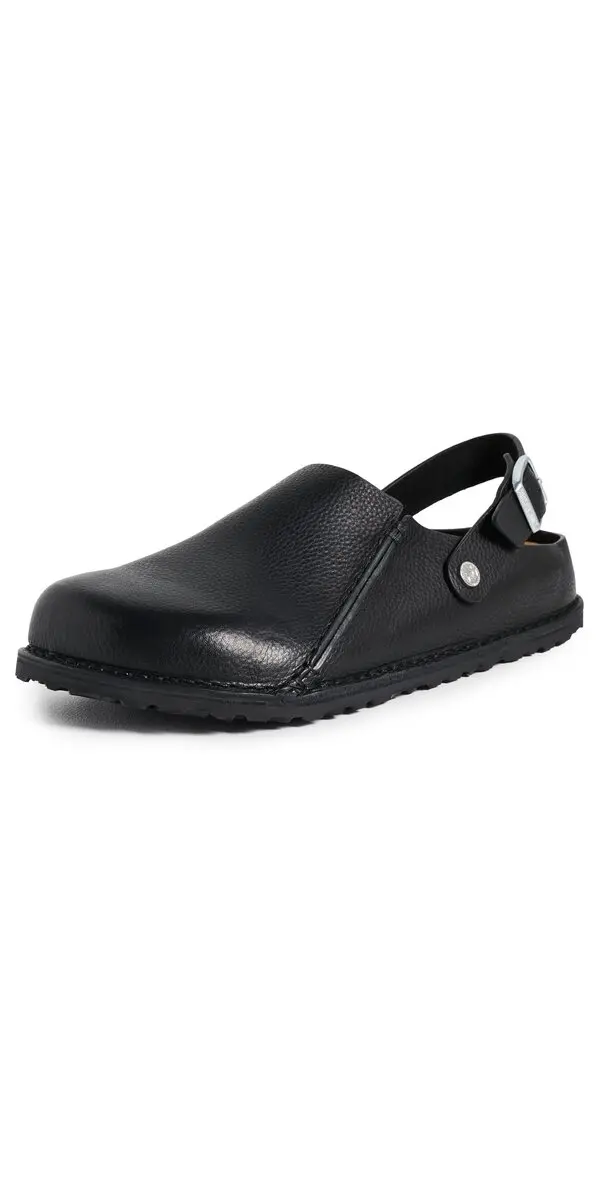 BIRKENSTOCK Lutry 365 Leather Clogs