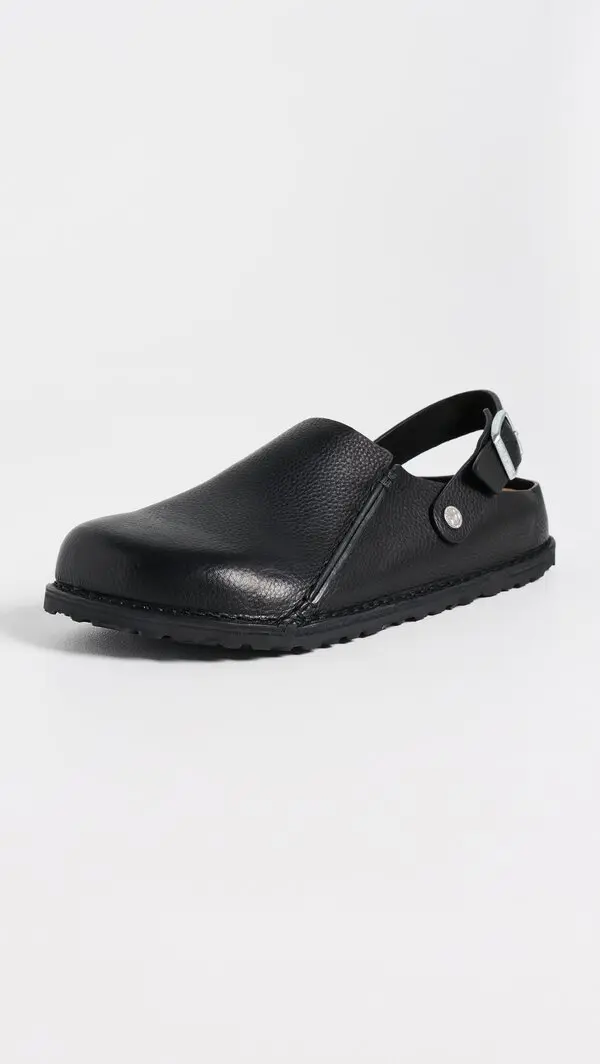 BIRKENSTOCK Lutry 365 Leather Clogs