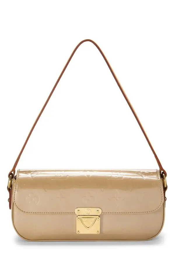 LOUIS VUITTON Noisette Monogram Vernis Malibu Street