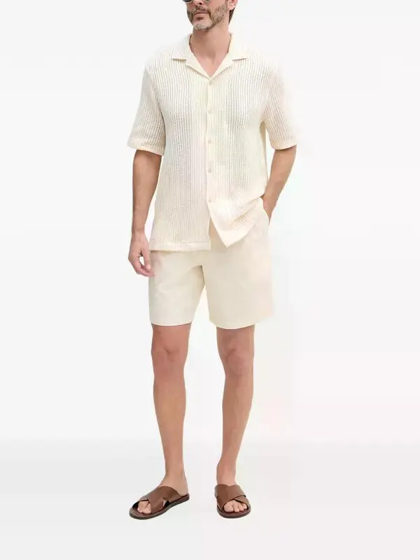 JOOP! Kawan Open-knit Short-sleeve Shirt