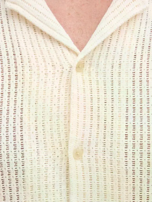 JOOP! Kawan Open-knit Short-sleeve Shirt