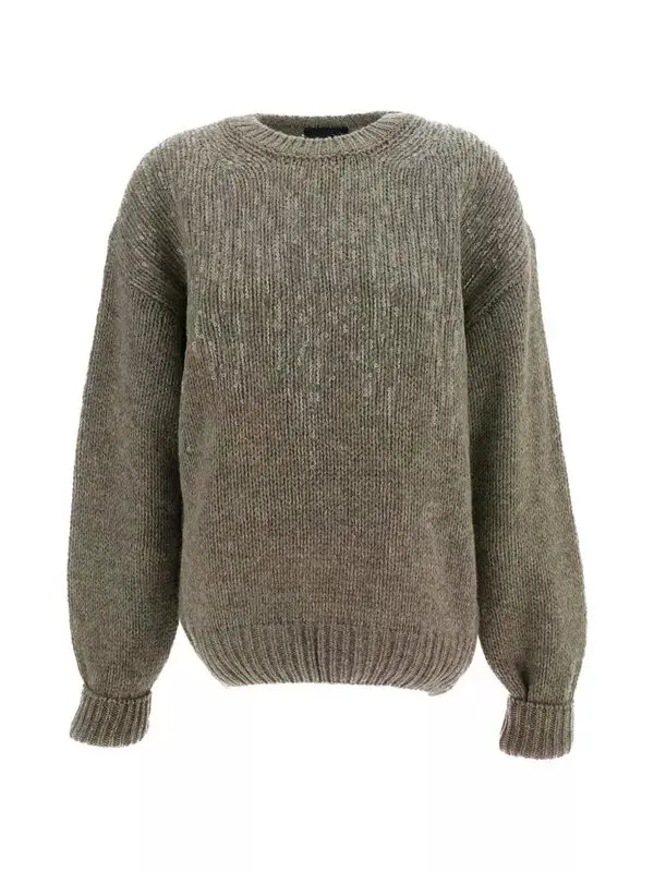 HAIKURE Sequin-embellished Virgin Wool Sweater