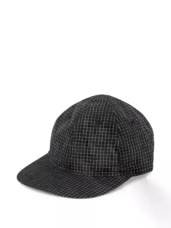 SNOW PEAK Kasuri Ripstop Cap - Black