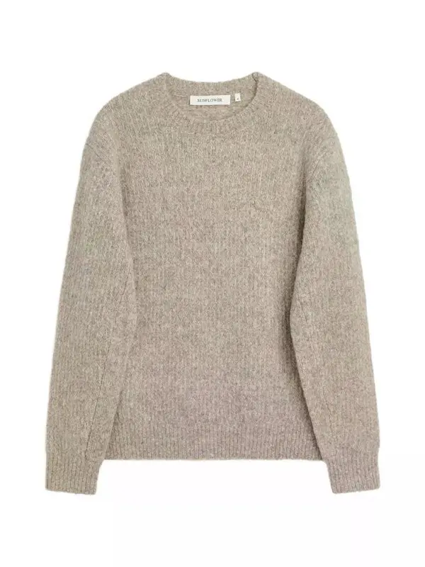 SUNFLOWER Crew-neck Yak Sweater