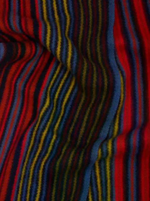 Paul Smith Wool Double Side Stripe Scarf