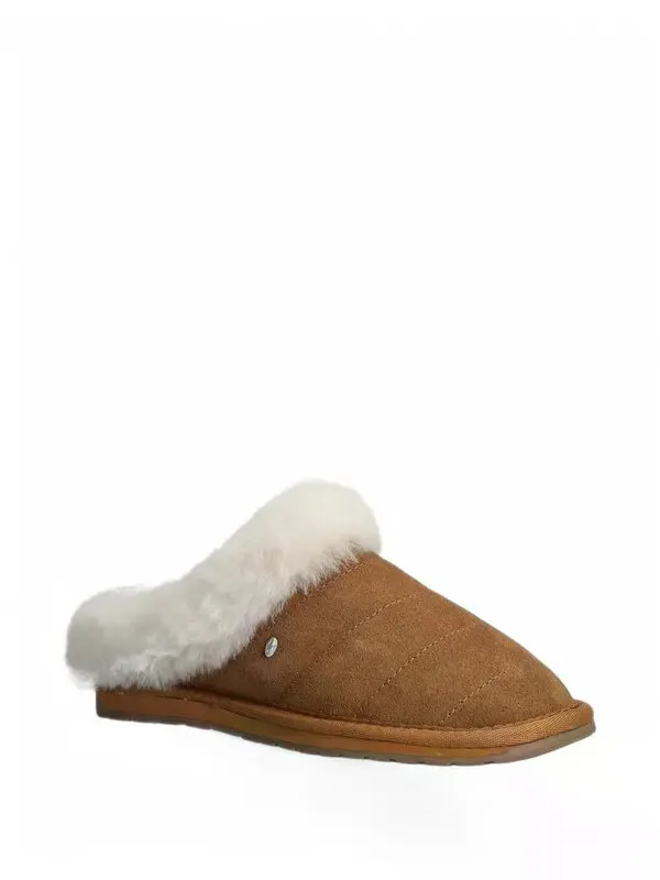 EMU AUSTRALIA Virginia Quilted Sheepskin-lined Slippers
