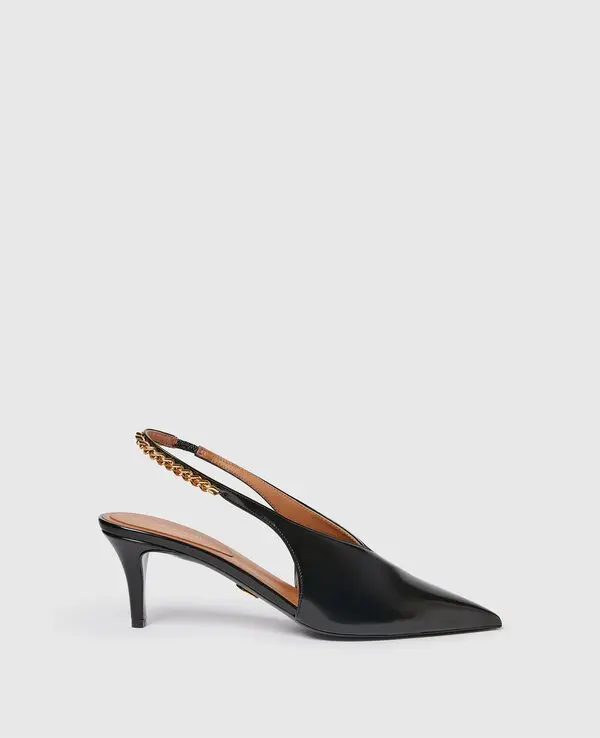 Stella McCartney Falabella Slingback Shoes - Black