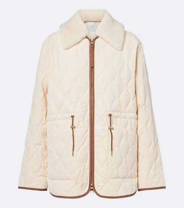 Varley Bartley Quilted Jacket - White
