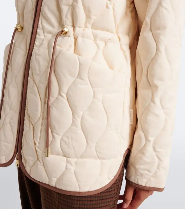 Varley Bartley Quilted Jacket - White