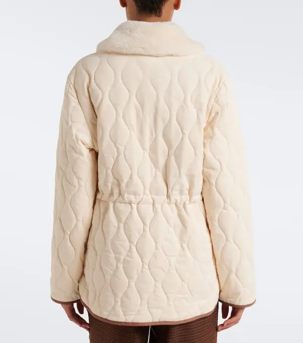 Varley Bartley Quilted Jacket - White