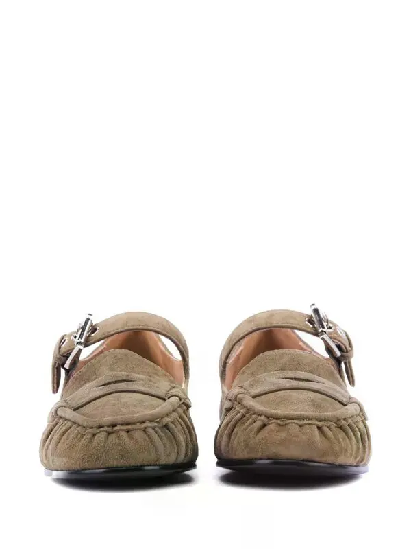BIBI LOU Amaris Suede Ballet Flats