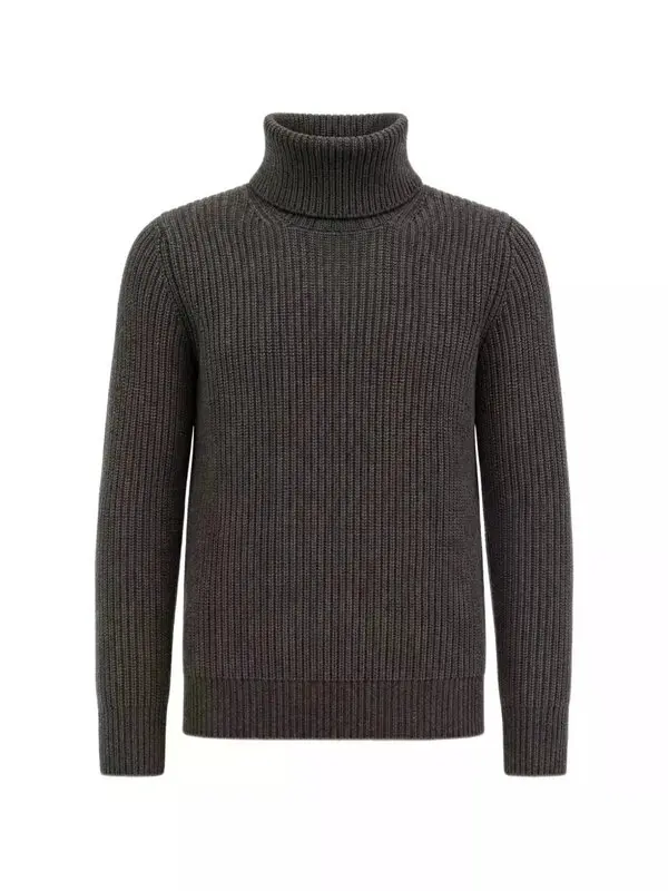 FORTELA Ribbed-knit Roll-neck Sweater