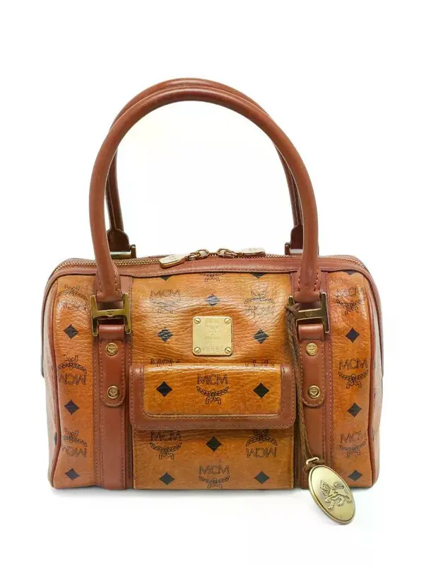 Mcm Visetos Front-pocket Tote Bag