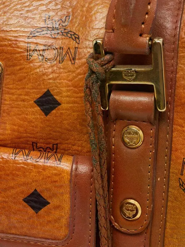 Mcm Visetos Front-pocket Tote Bag