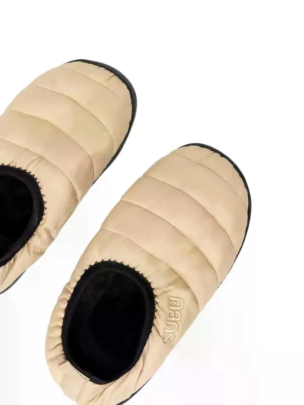SUBU Packable F-line Quilted Slippers