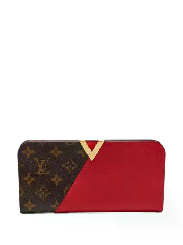 LOUIS VUITTON 2016 Kimono Monogram Canvas Wallet - Red