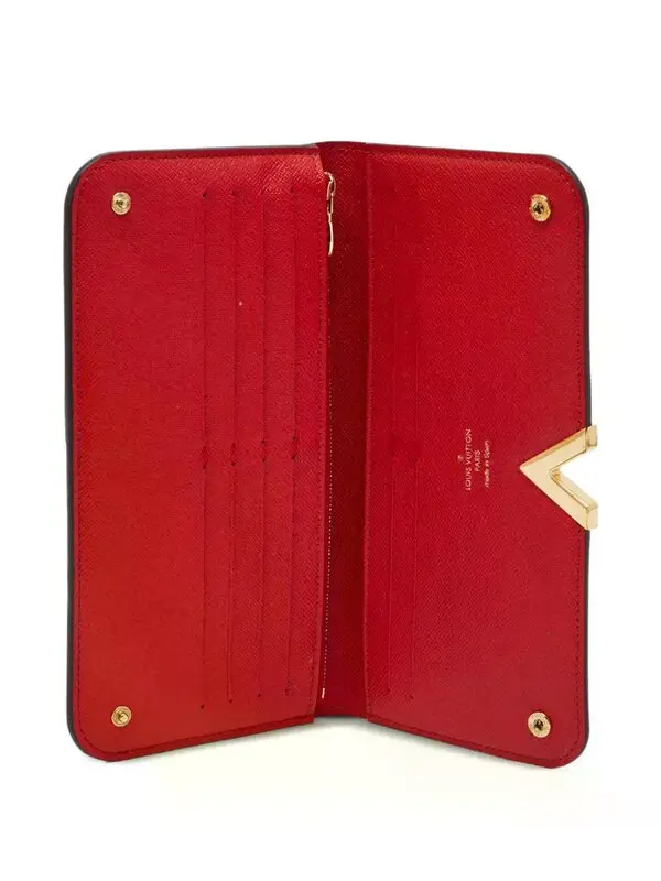 LOUIS VUITTON 2016 Kimono Monogram Canvas Wallet - Red