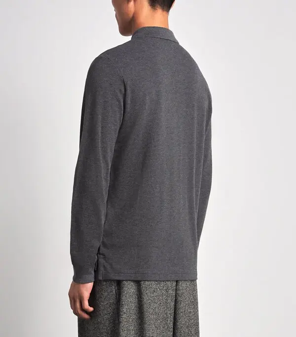 Polo Ralph Lauren Cotton Long-sleeve Polo Shirt