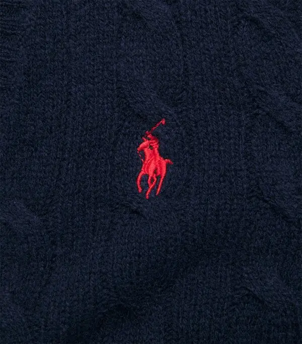 Polo Ralph Lauren Wool-cashmere Cable-knit Kimberly Sweater
