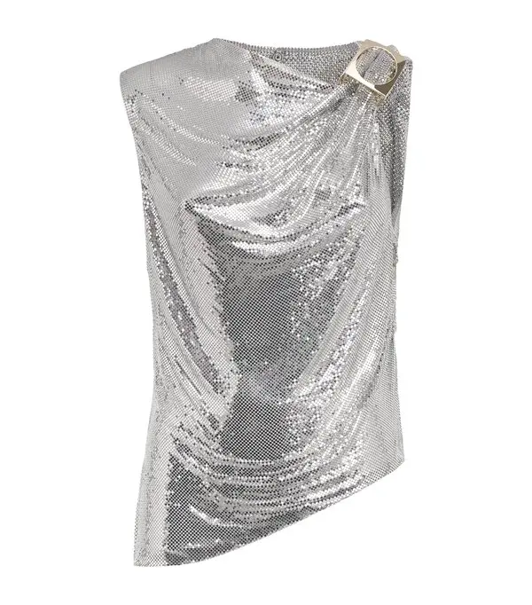 Rabanne X Dinh Van Chainmail Sleeveless Top