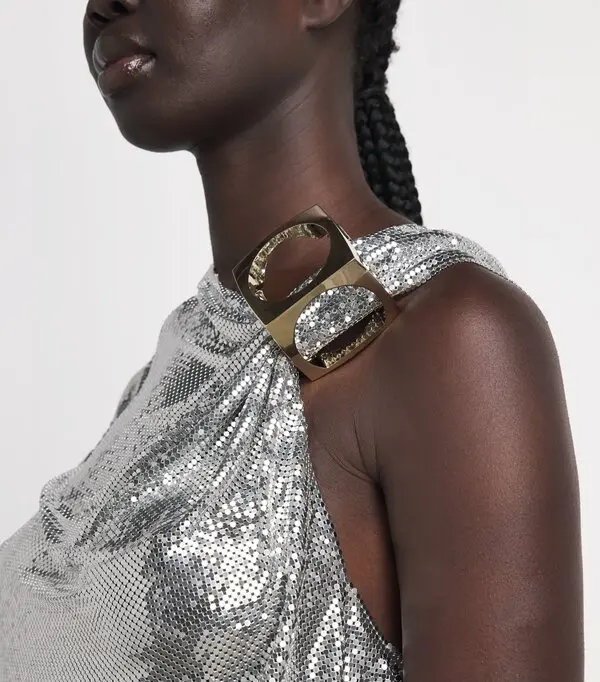 Rabanne X Dinh Van Chainmail Sleeveless Top