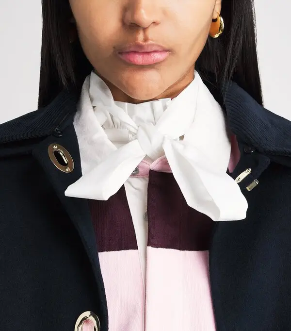Claudie Pierlot Wool-blend Corduroy-collar Jacket