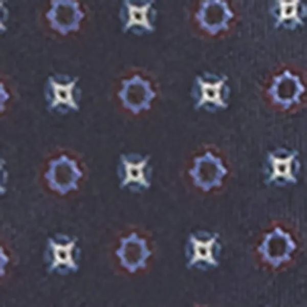 Harrods Silk Jacquard Tie - Navy