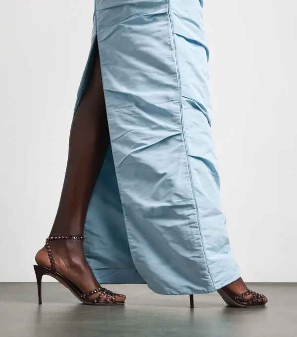 MARMAR HALIM Taffeta Off-the-shoulder Gown