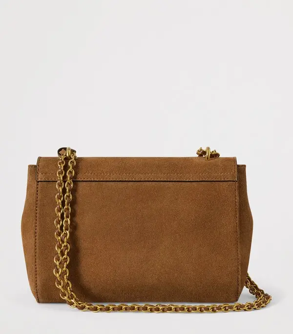 Mulberry Suede Lily Shoulder Bag - Brown
