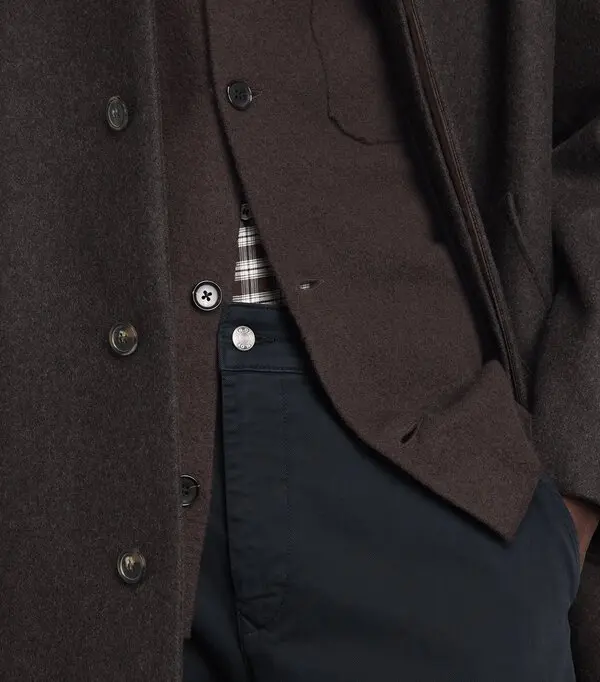 NN.07 Wool Jonas Polo Cardigan