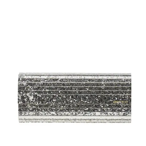 JIMMY CHOO Sweetie' Clutch - Silver