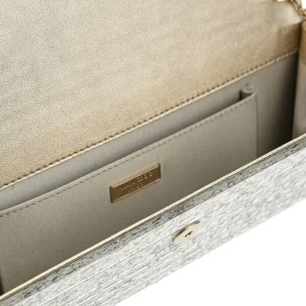 JIMMY CHOO Sweetie' Clutch - Silver