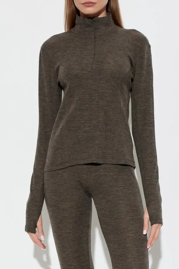 RETHINKIT STUDIOS Wool Turtleneck Top