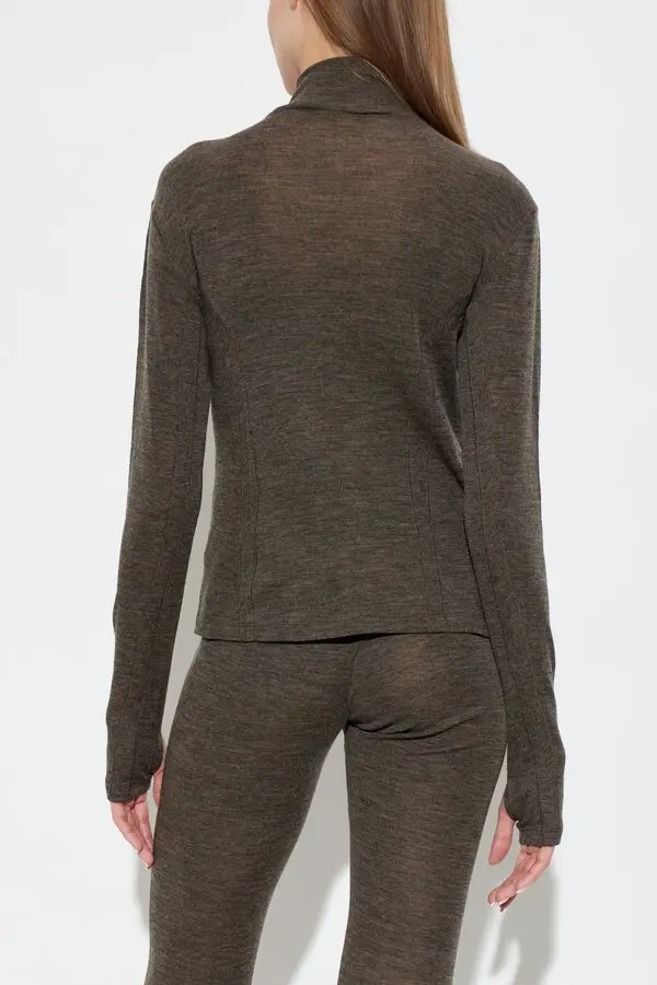 RETHINKIT STUDIOS Wool Turtleneck Top