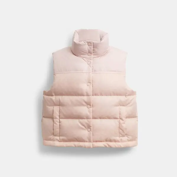 COACH OUTLET Signature Puffer Vest - Quartz