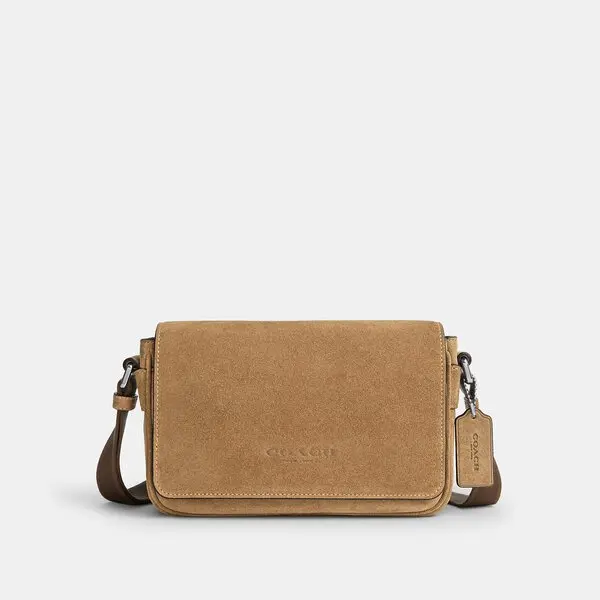COACH OUTLET Jack Flap Crossbody - Silver/cedar