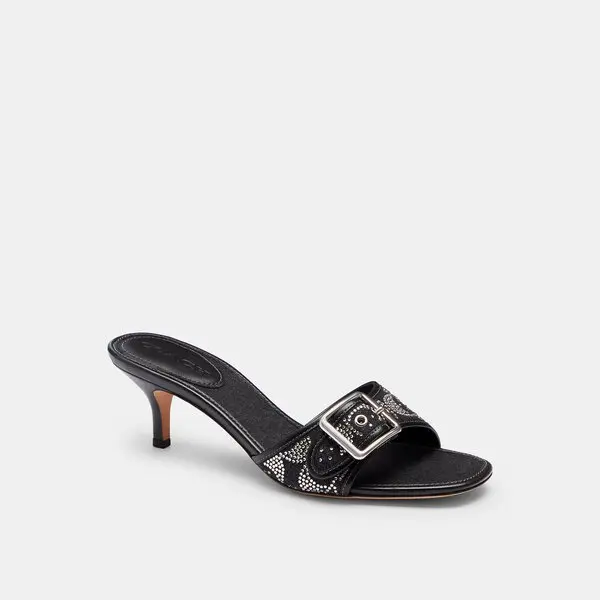 COACH Margot Sandal With Crystal Signature