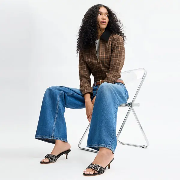 COACH Margot Sandal With Crystal Signature