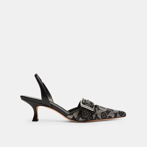 COACH Margot Slingback With Crystal Signature